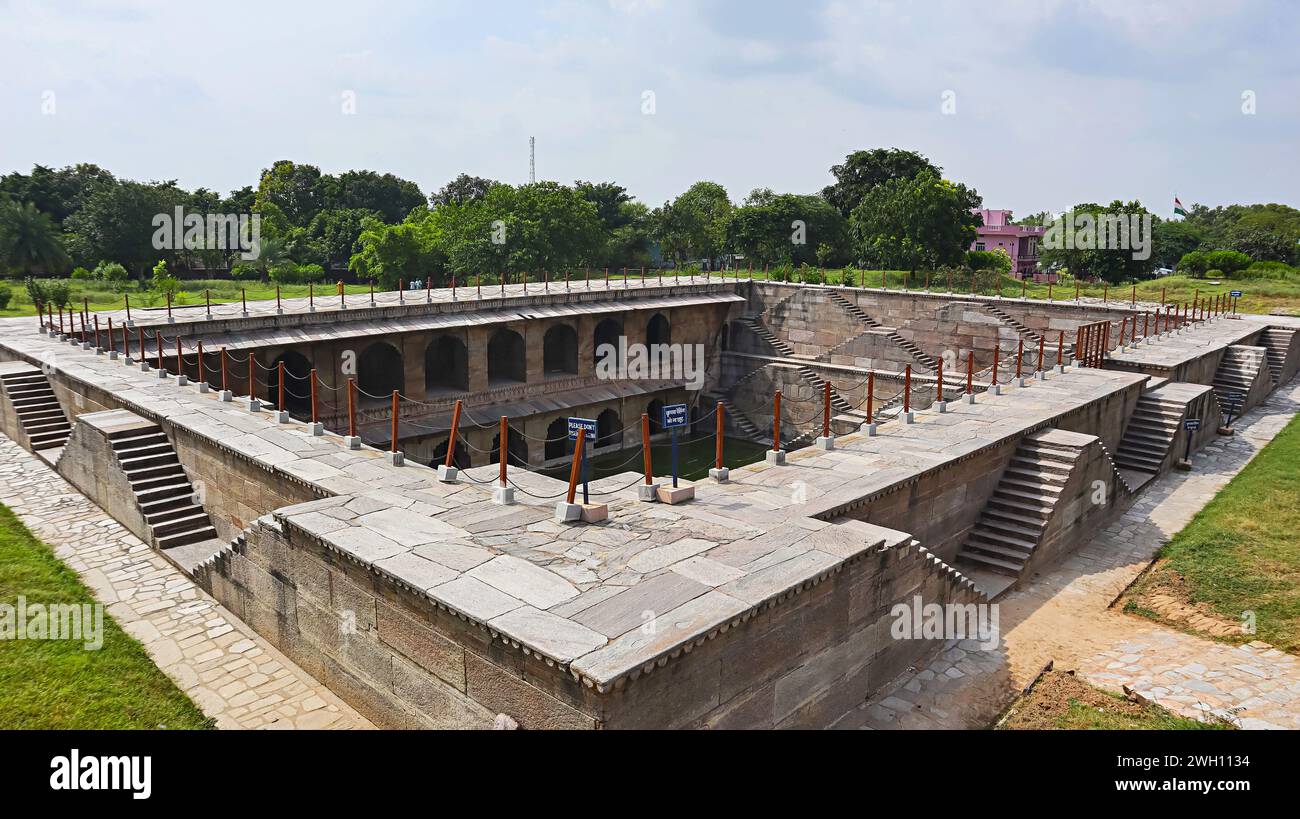 View of Hadi Rani Kund or Stepwell, Todaraisingh, Rajasthan, India ...