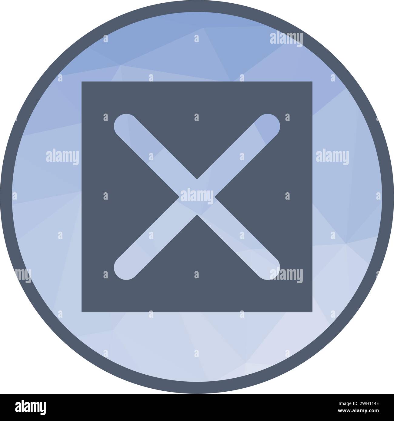 Cross mark button hi-res stock photography and images - Alamy