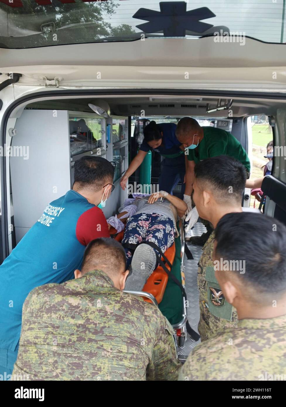 In this photo provided by the Philippine Army 60th Infantry (Mediator ...