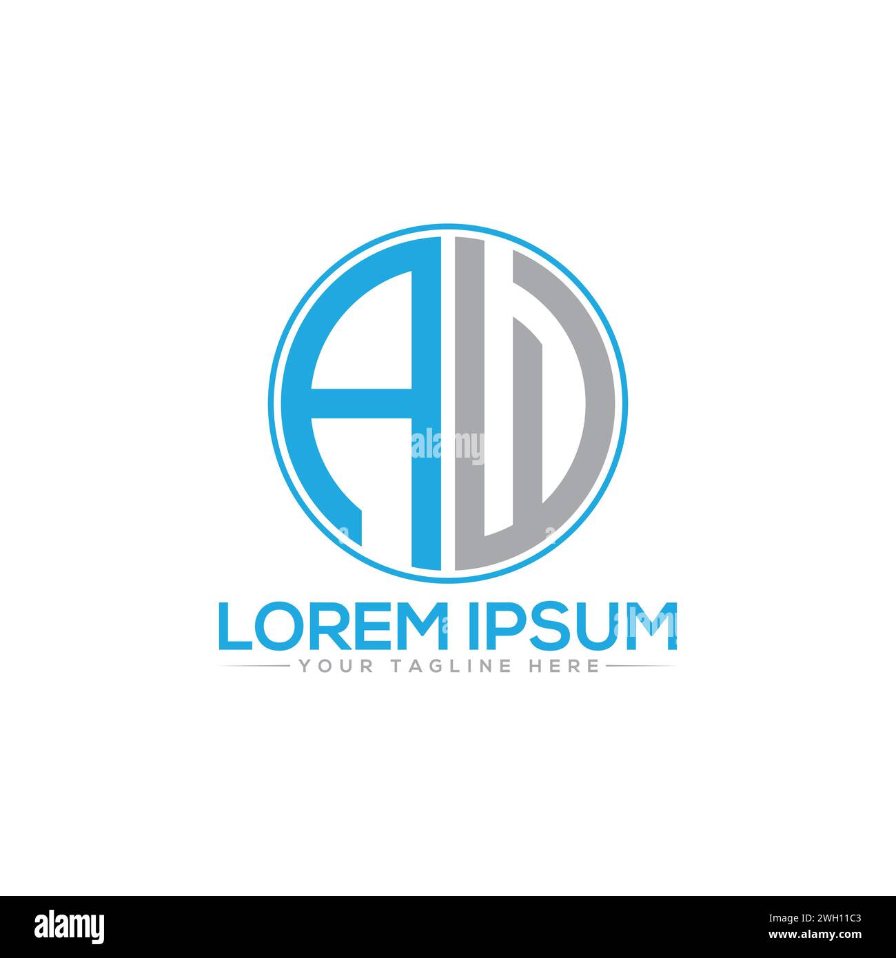 AW Letter Logo Design. Creative and Modern logo Design Stock Vector ...