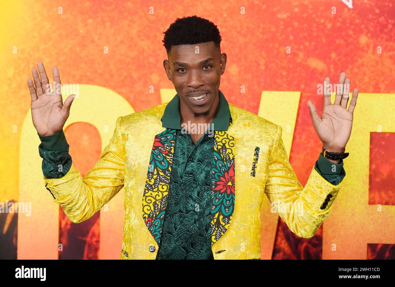 Cornelius Grant poses at the premiere of the film "Bob Marley: One Love ...