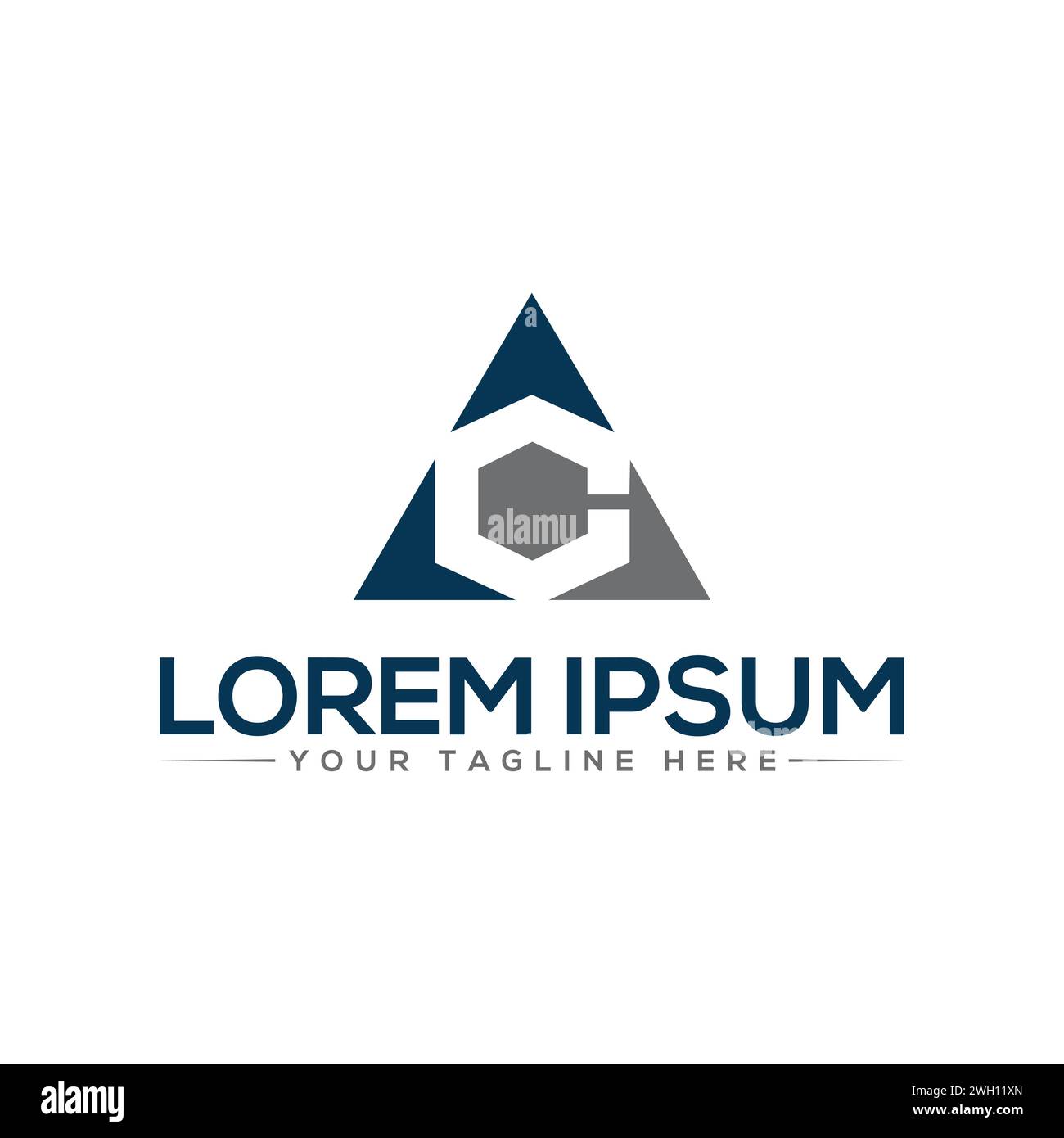 AC Letter Logo Design. Unique Logo Design Stock Vector Image & Art - Alamy