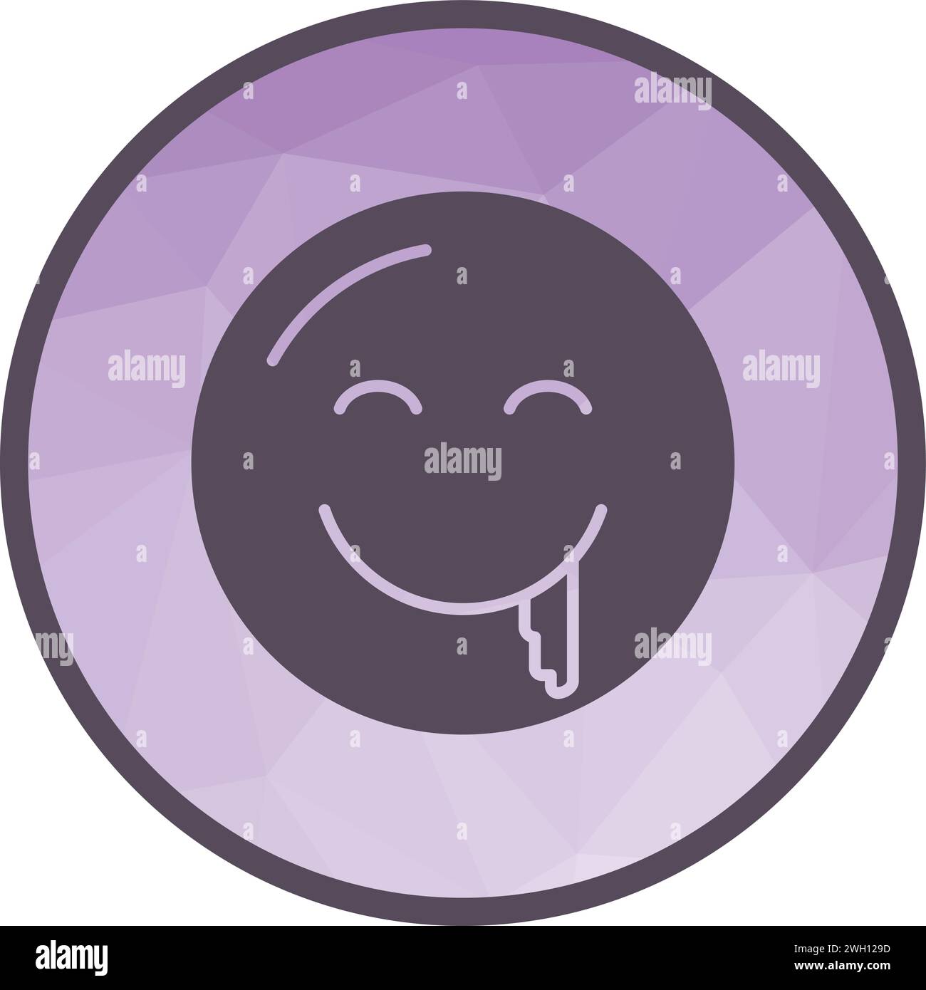 Drooling Face icon vector image Stock Vector Image & Art - Alamy