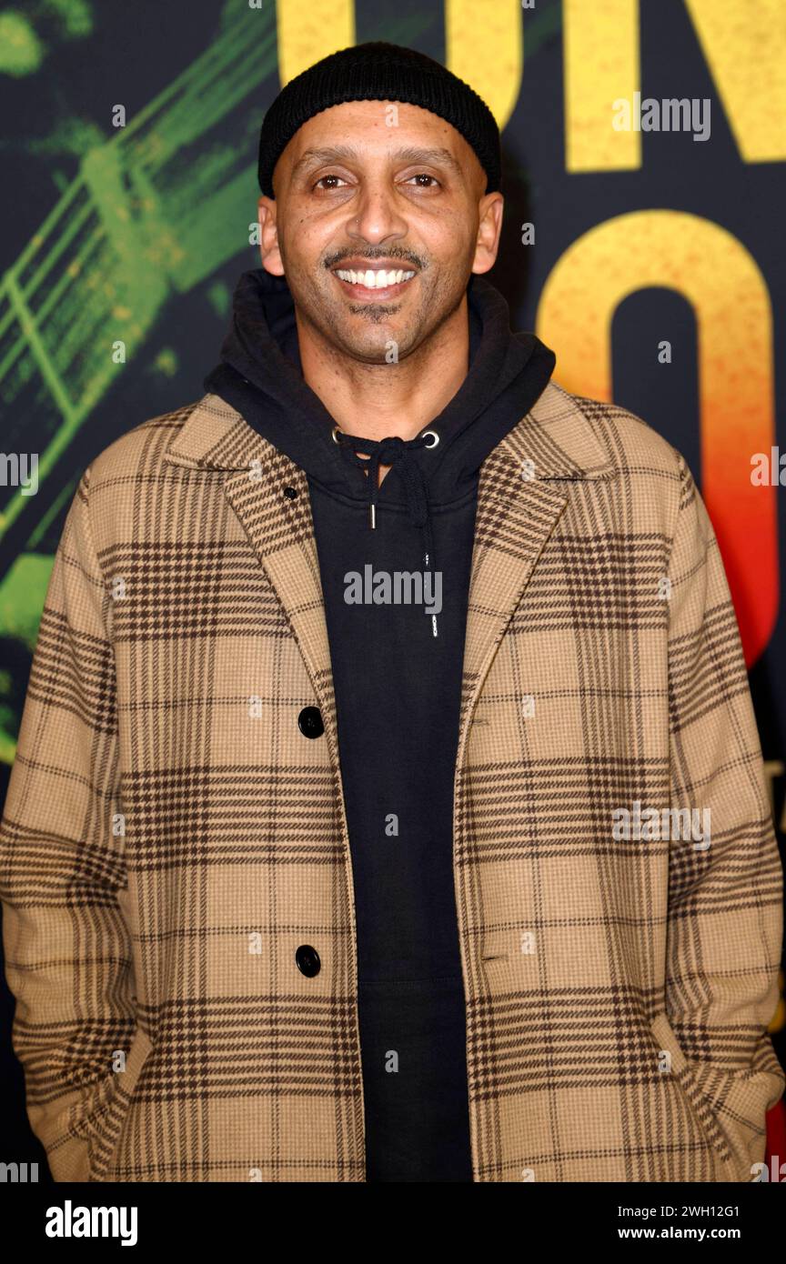 Tedros Tewelde bei der Premiere des Kinofilms Bob Marley: One Love im ...