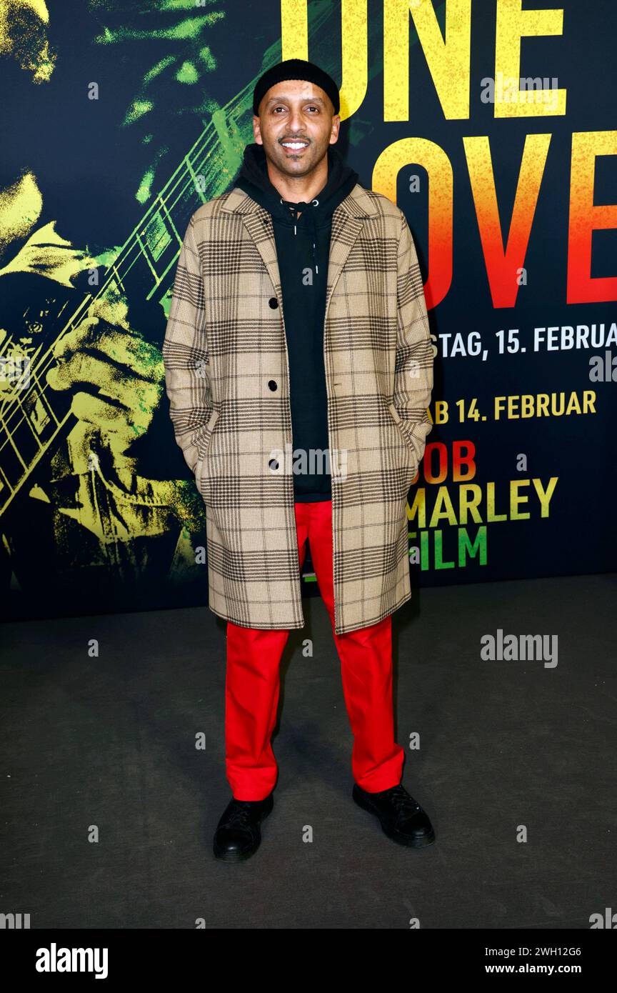 Tedros Tewelde bei der Premiere des Kinofilms Bob Marley: One Love im ...