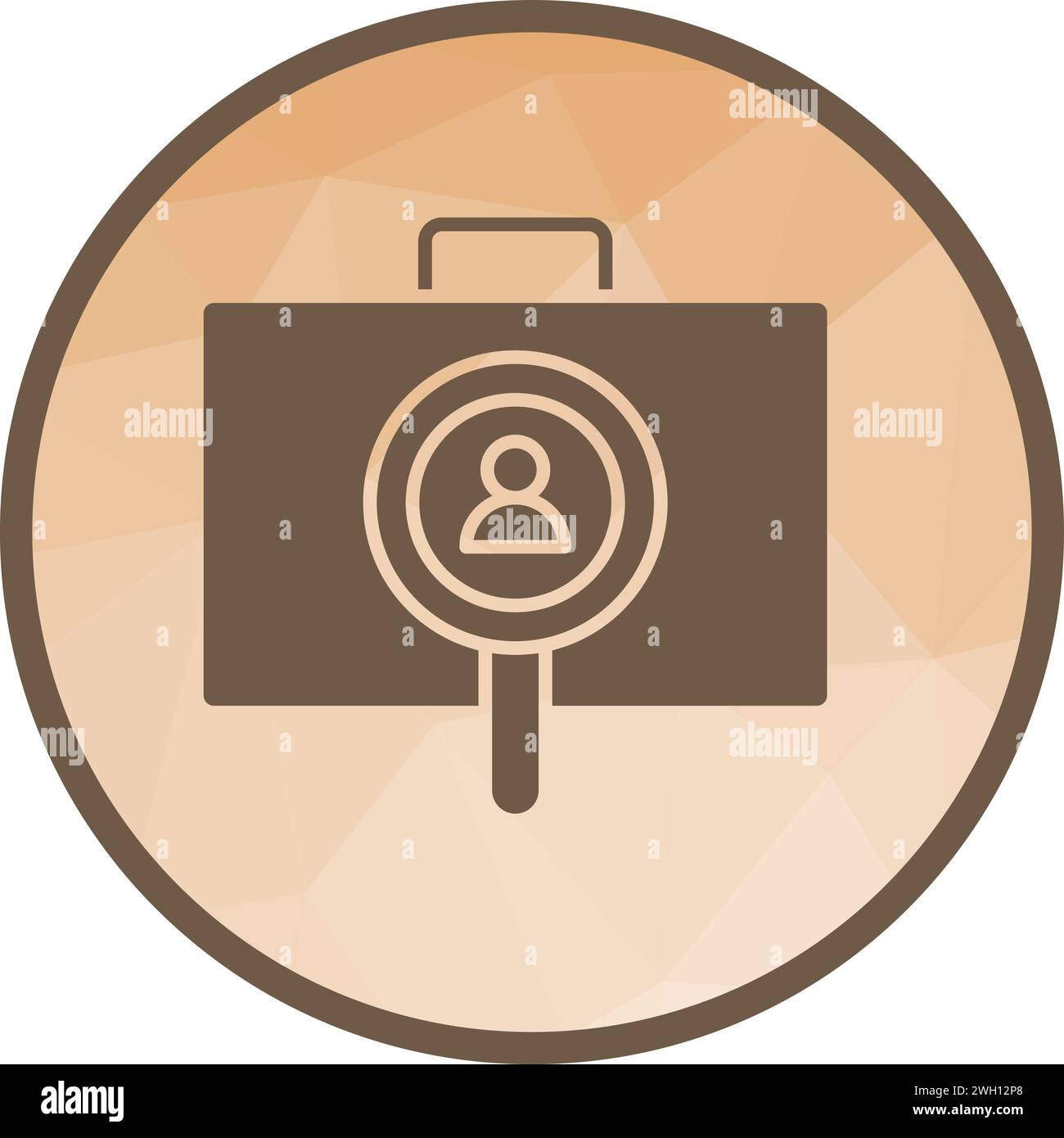 Employees search icon vector hi-res stock photography and images - Alamy