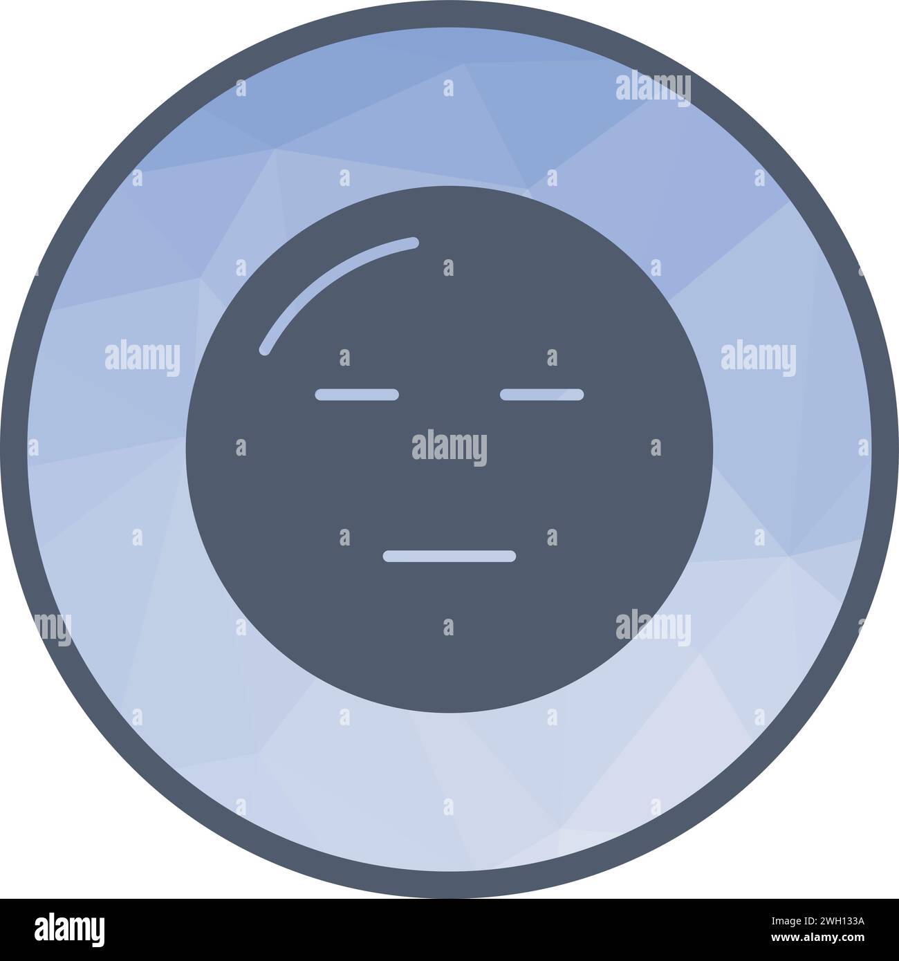 Expressionless emoji Stock Vector Images - Alamy