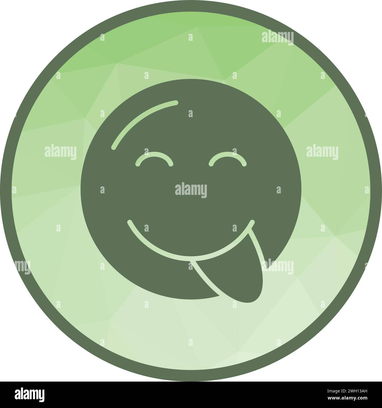 Face Savoring Food icon vector image Stock Vector Image & Art - Alamy