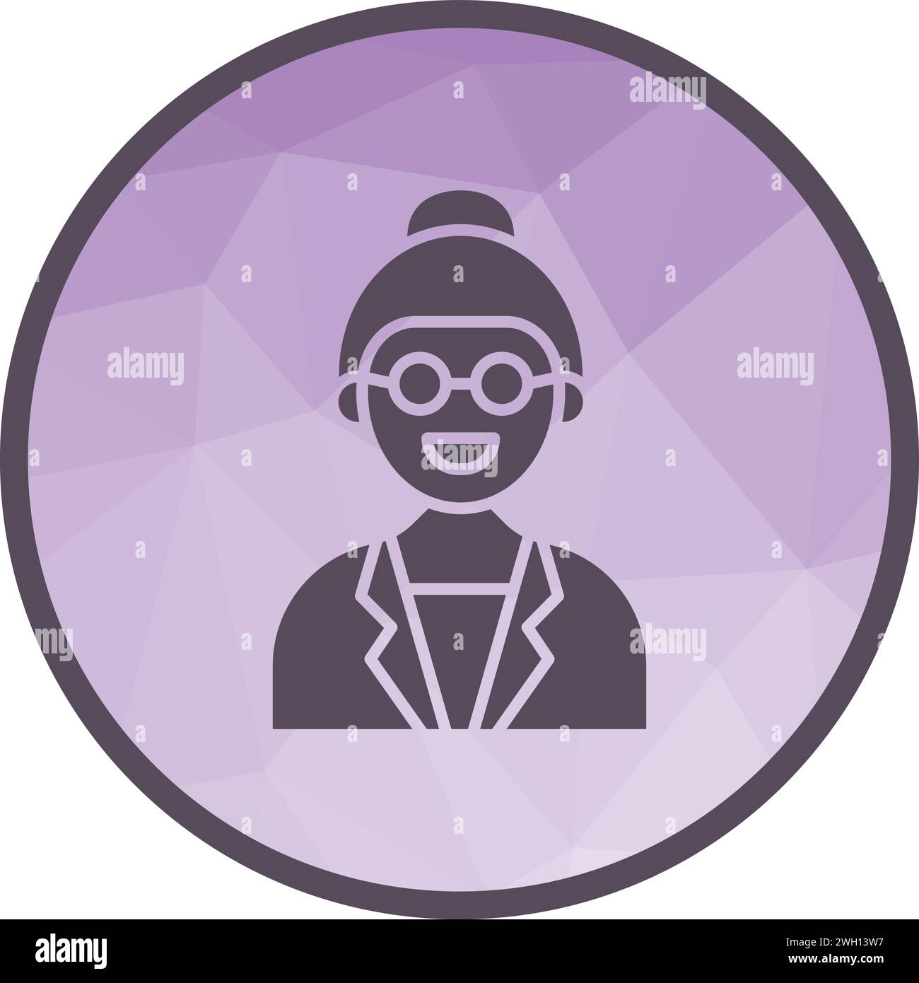 Professor line icon concept Stock Vector Images - Alamy