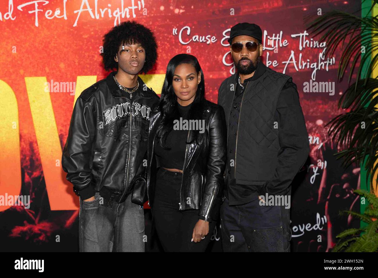 Los Angeles, USA. 06th Feb, 2024. Talani Rabb and RZA attend the ...