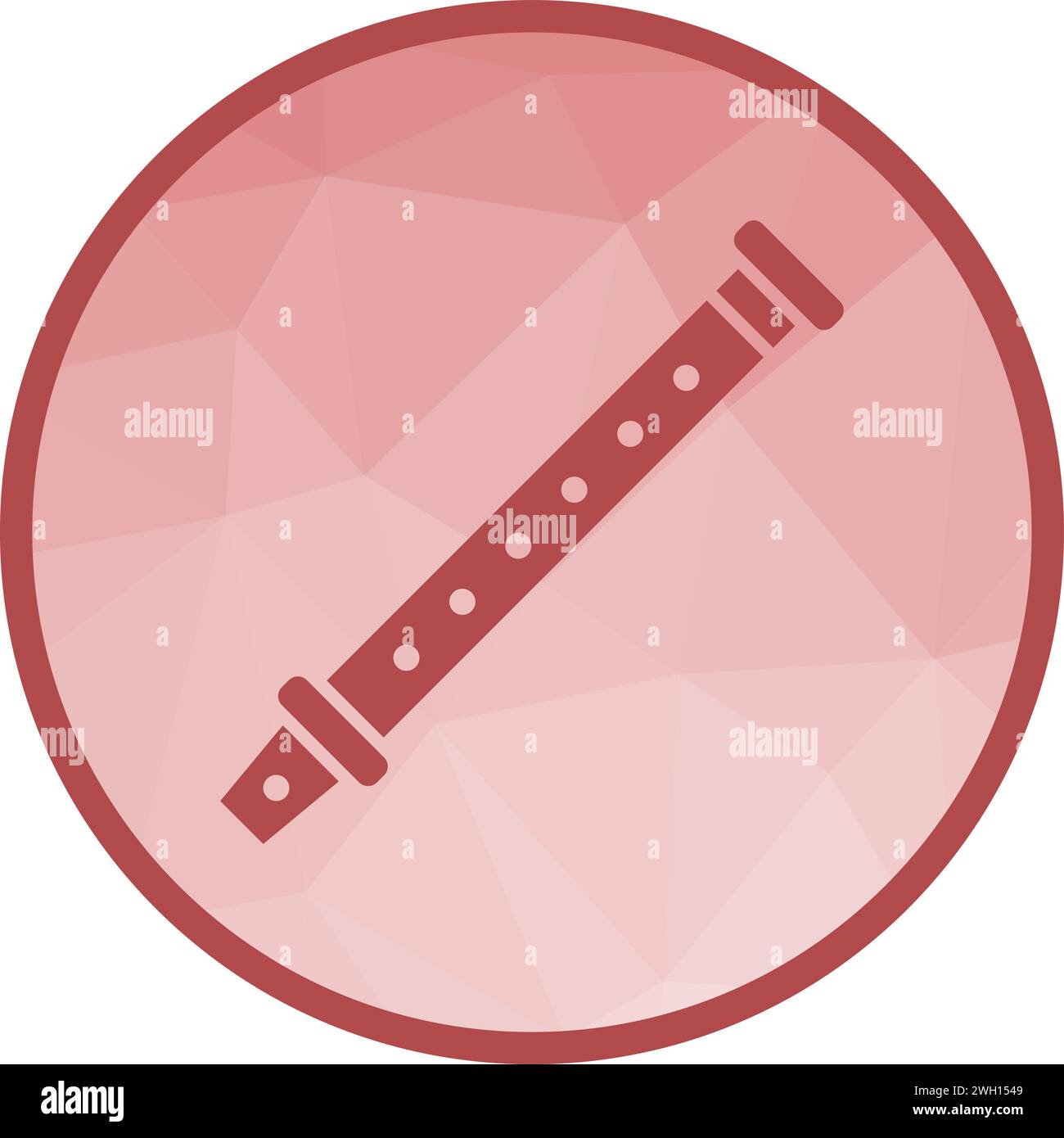 Flute icon vector image Stock Vector Image & Art - Alamy