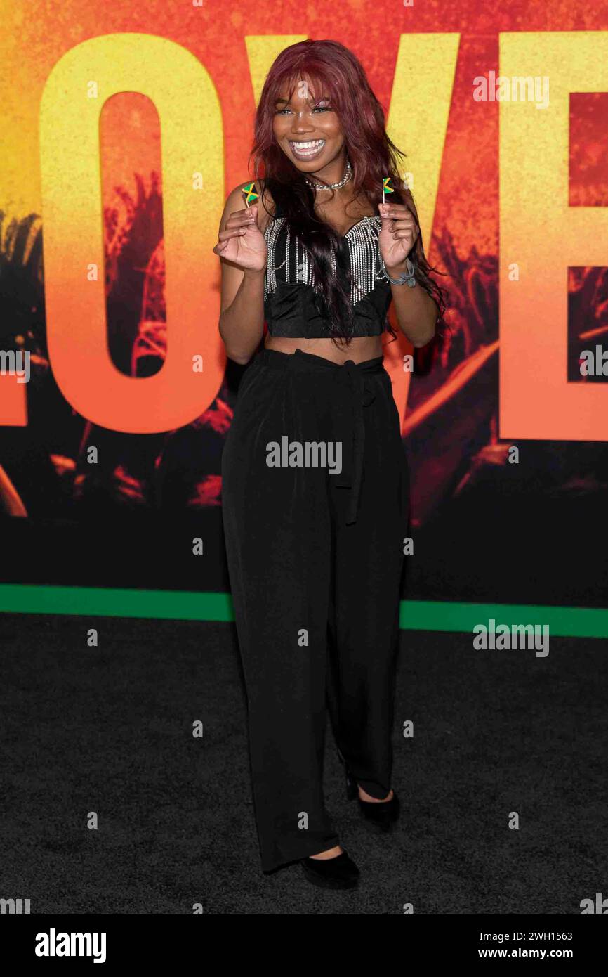 Los Angeles, USA. 06th Feb, 2024. Maya Johnson attends the arrivals of ...