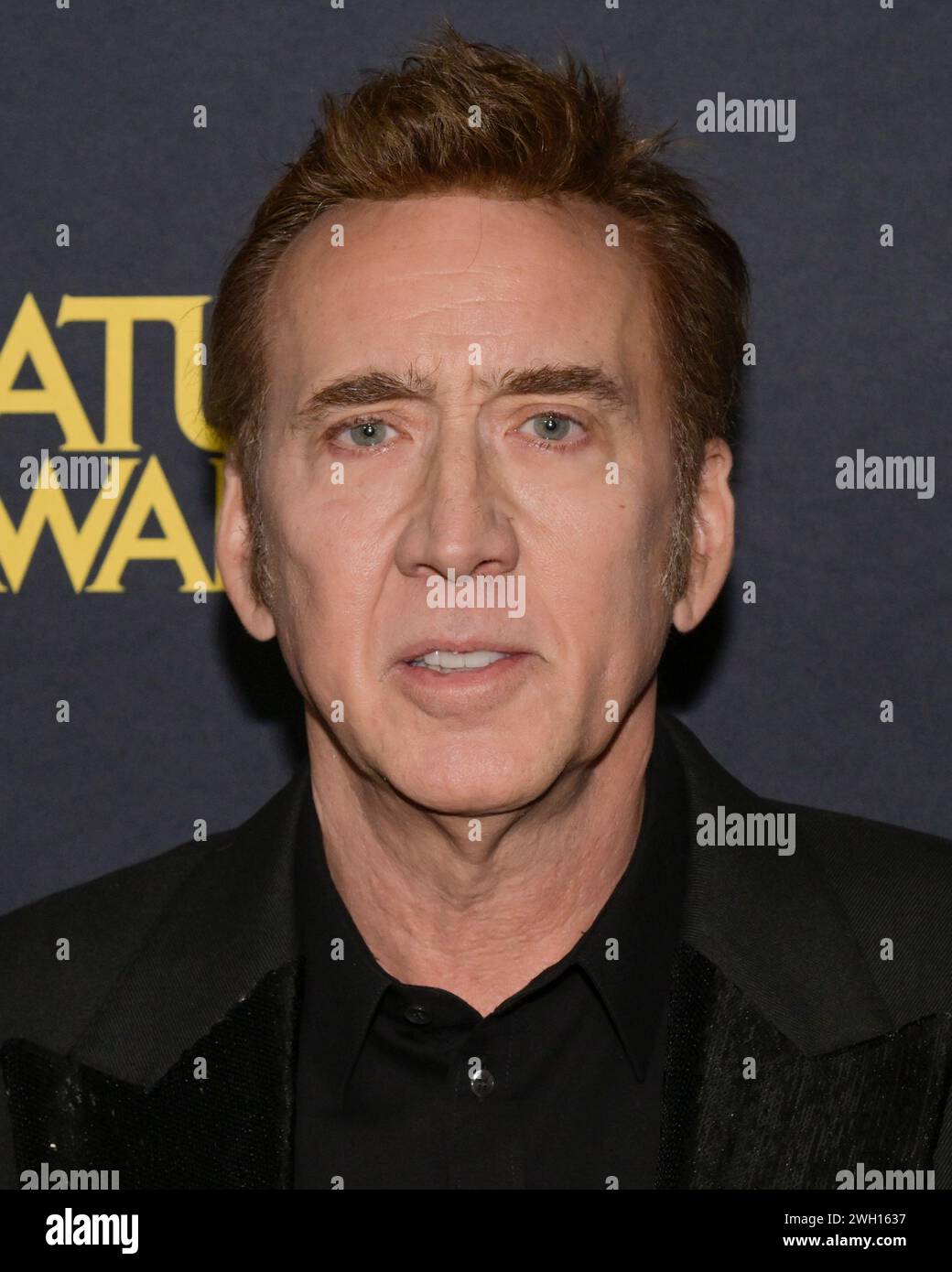 February 4, 2024, Burbank, California, United States: Nicolas Cage ...