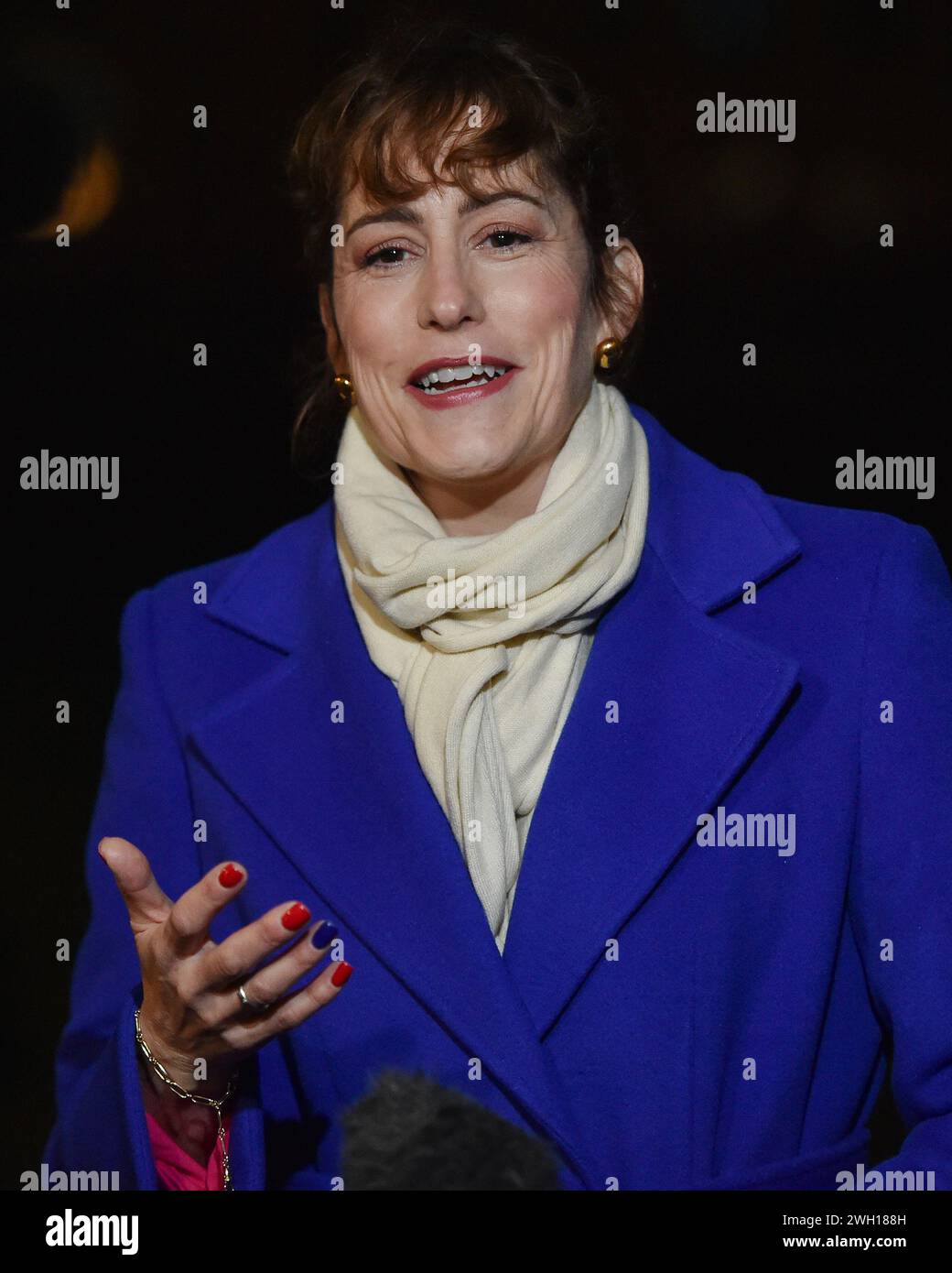 London, England, UK. 7th Feb, 2024. UK Health Secretary VICTORIA ATKINS ...