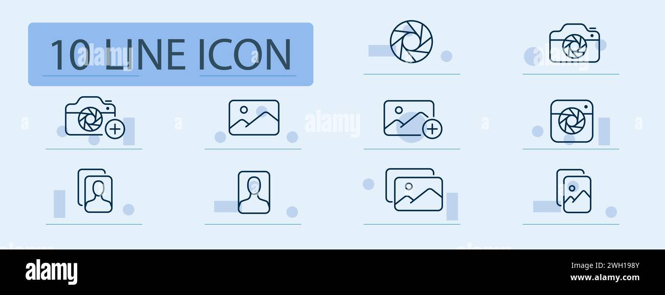 Gallery line icon. Sophisticated ambiance, curated collections ...