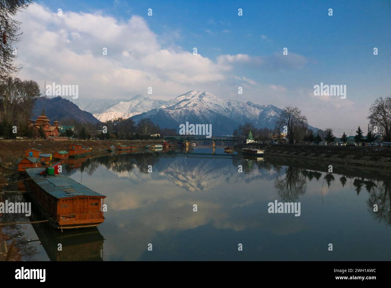 Non Exclusive: February 05,2024, Srinagar Kashmir, India : A View of ...