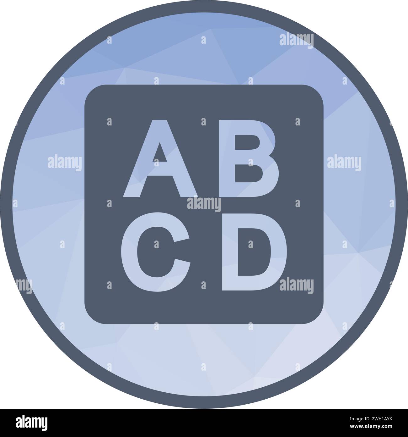 Input Latin Uppercase icon vector image. Suitable for mobile application web application and ...