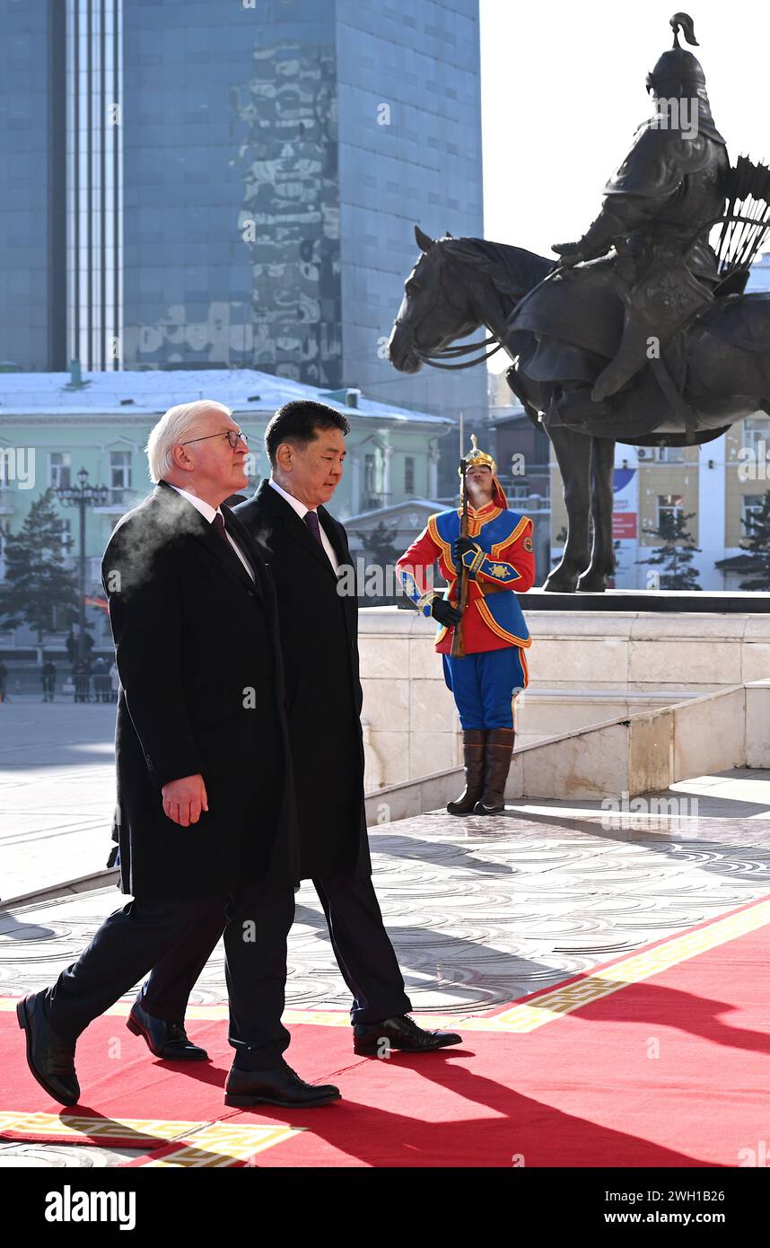 Ulan Bator, Mongolia. 07th Feb, 2024. Federal President Frank-Walter ...