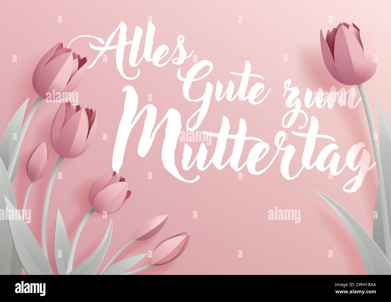 Happy mothers day german hi-res stock photography and images - Alamy