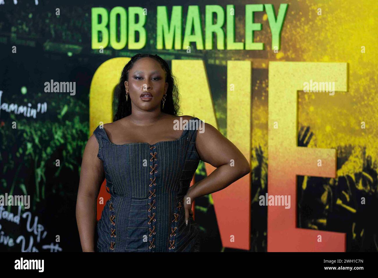 Los Angeles, USA. 06th Feb, 2024. Zuri Marley attends the arrivals of ...