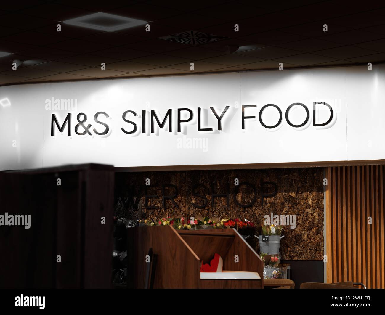 Motorway service station food hi-res stock photography and images - Alamy