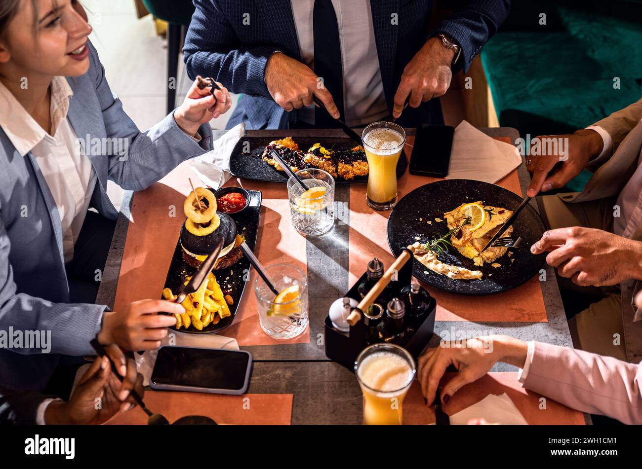 People Sitting In A Restaurant Tatiana, Chef Kwame Onwuachi's First