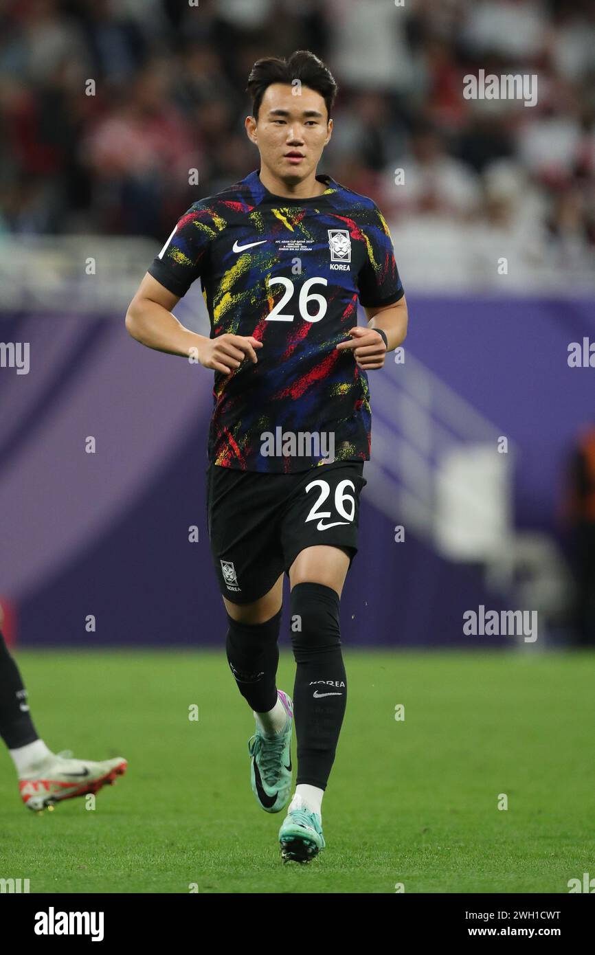 DOHA, QATAR - FEBRUARY 6: Yang Hyun-jun of South Korea during the AFC ...