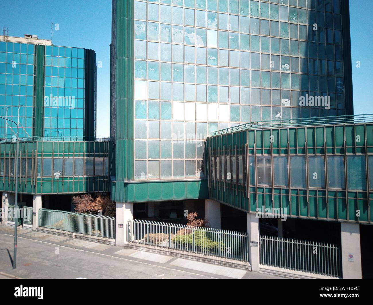 Vintage office buildings in Milano, Italy, 2022 Stock Photo - Alamy
