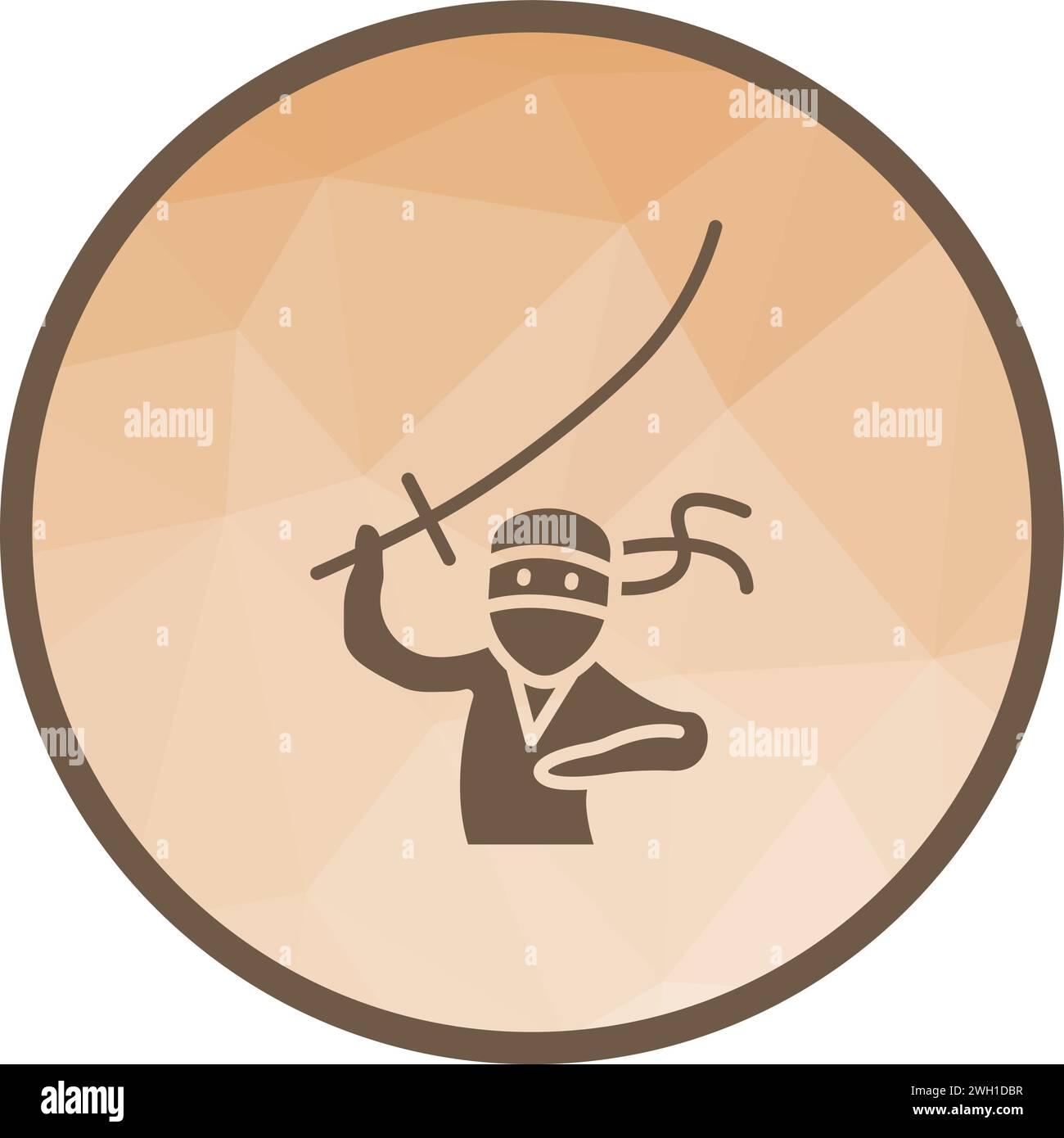 Kenjutsu icon vector image Stock Vector Image & Art - Alamy