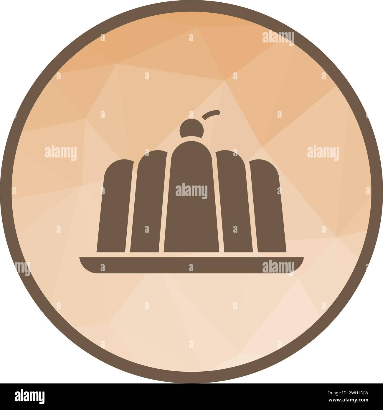 Jelly icon vector image Stock Vector Image & Art - Alamy