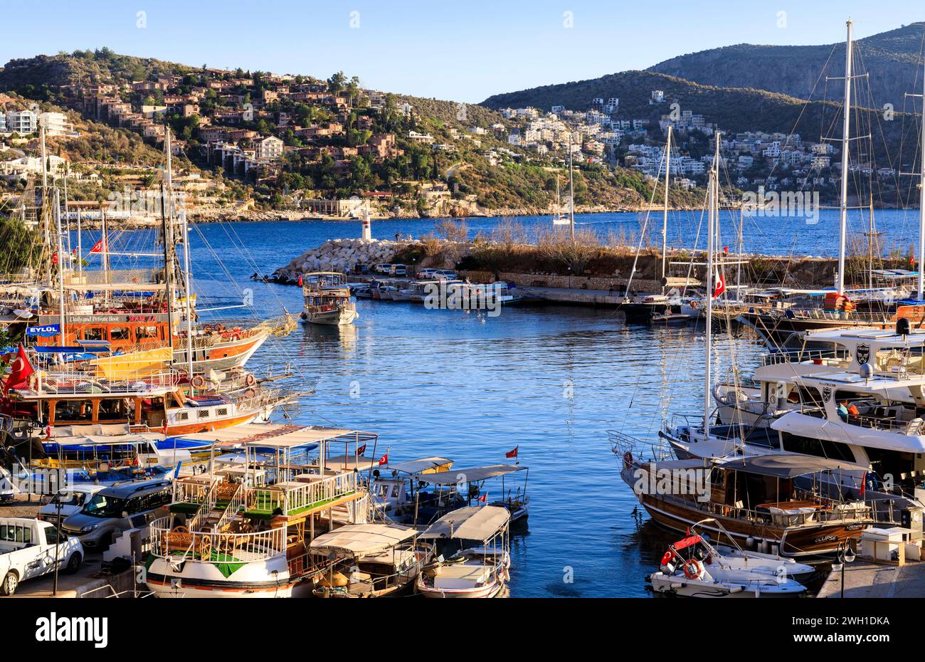 Gulets kalkan turkey hi-res stock photography and images - Alamy