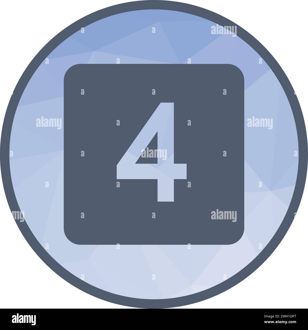 Numeric four hi-res stock photography and images - Alamy