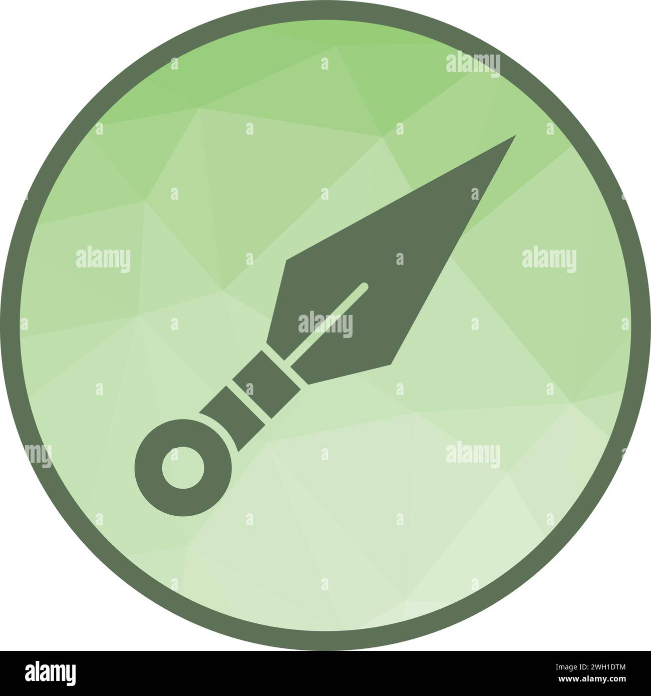 Ninja kunai Stock Vector Images - Alamy