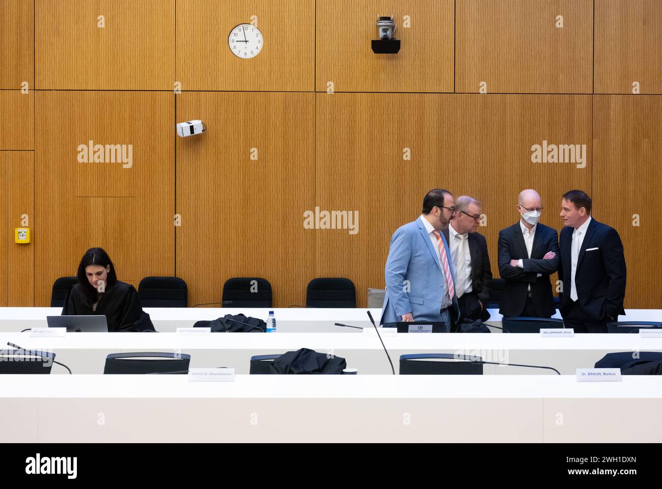 07 February 2024, Bavaria, Munich: The co-defendant in the Wirecard ...
