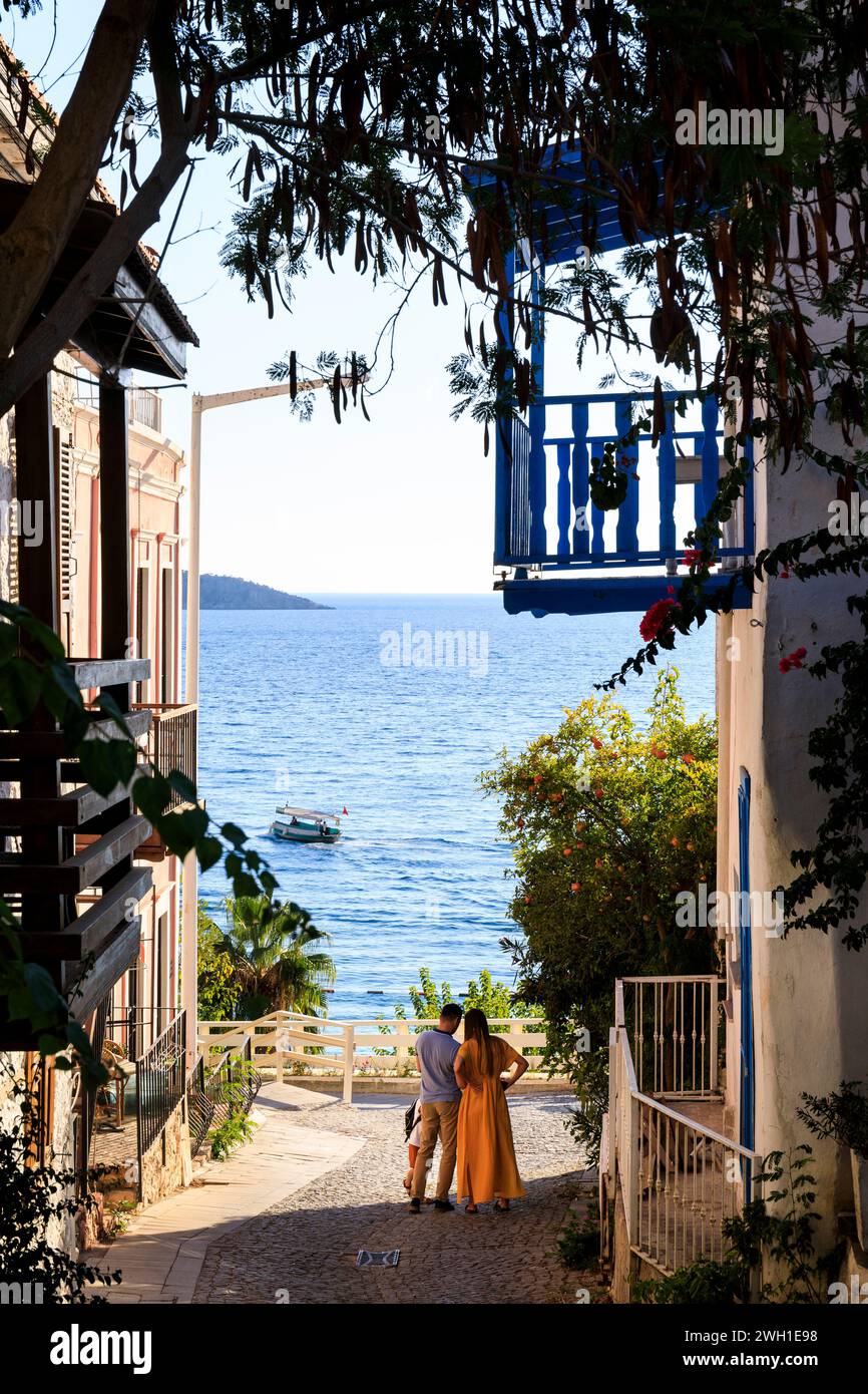 Kalkan turkey old town hi-res stock photography and images - Alamy