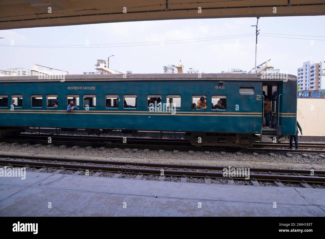29 December 2023 Dhaka, Bangladesh. Kamlapur Railway Station Stock ...