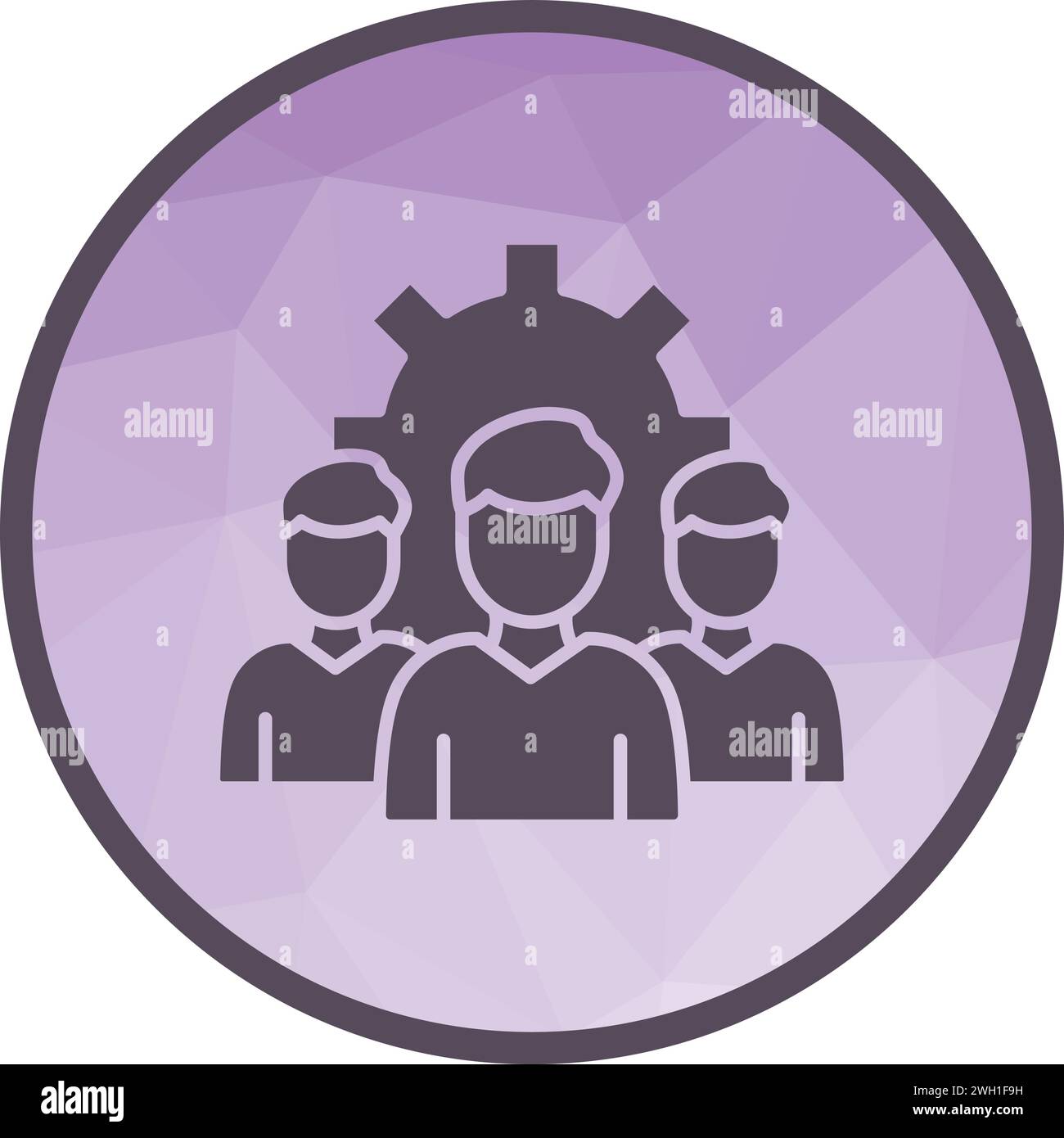 Management Team icon vector image Stock Vector Image & Art - Alamy
