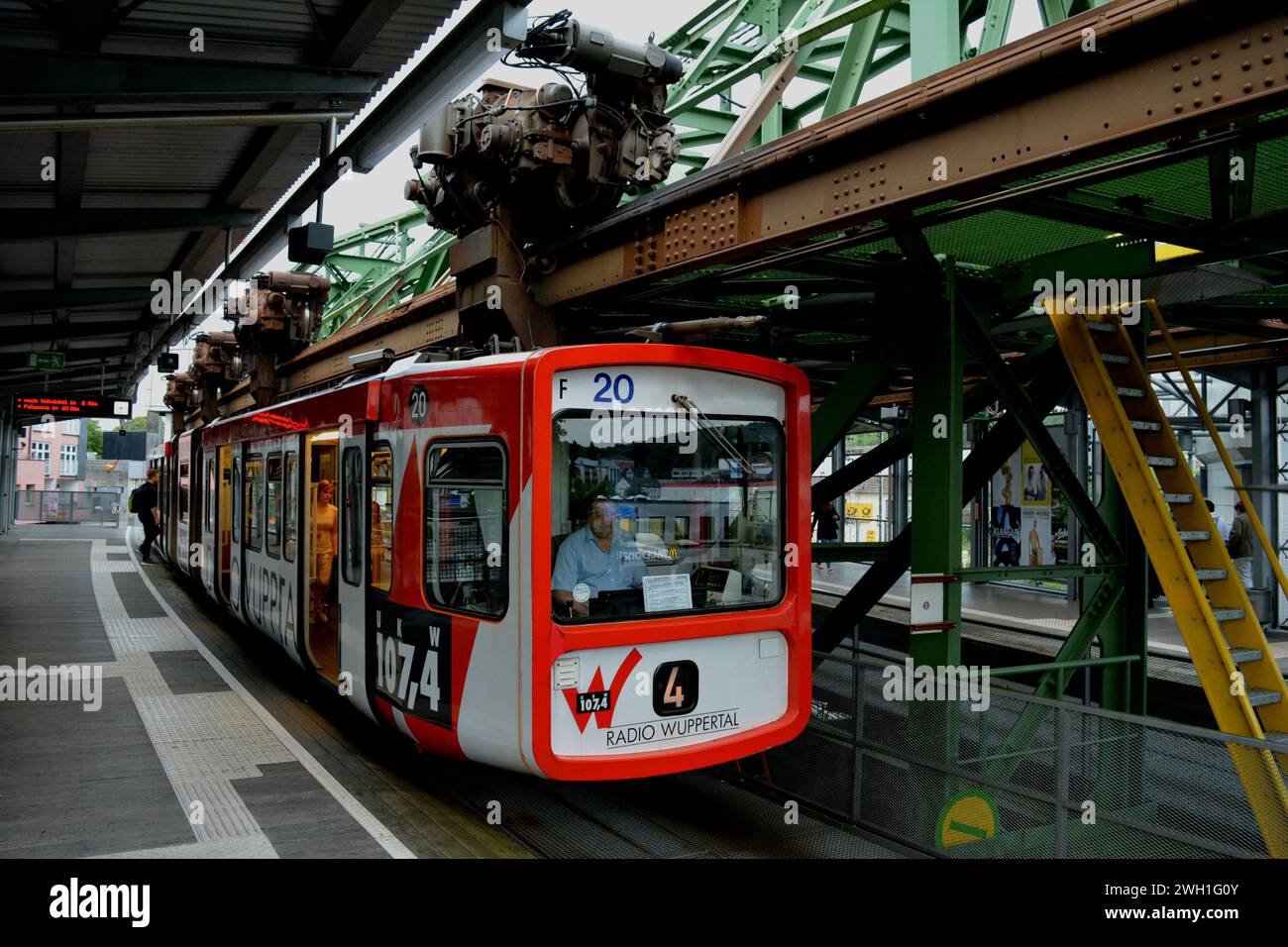 Wuppertal Hanging Monorail Stock Photo - Alamy