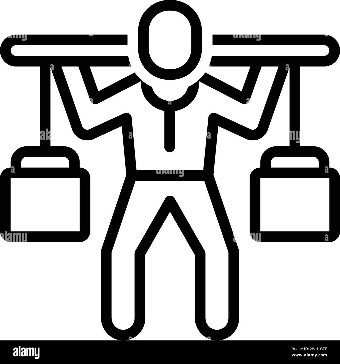 Icon for might,power Stock Vector Image & Art - Alamy