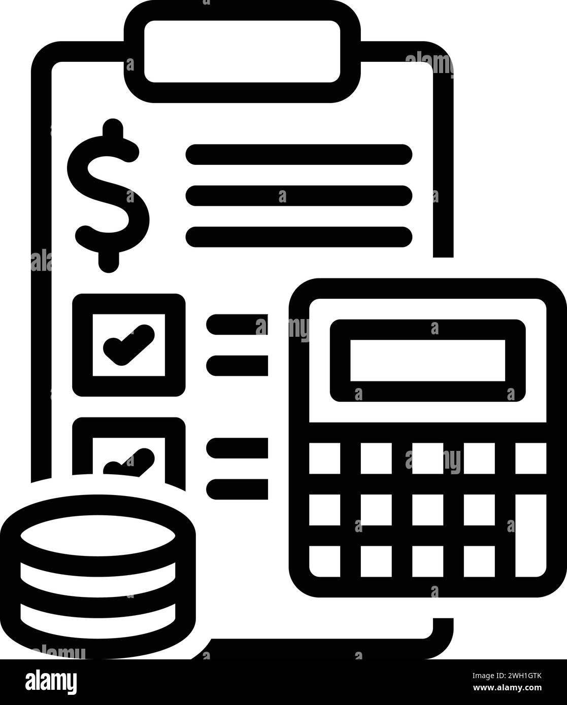 Icon for estimated,percentage Stock Vector Image & Art - Alamy