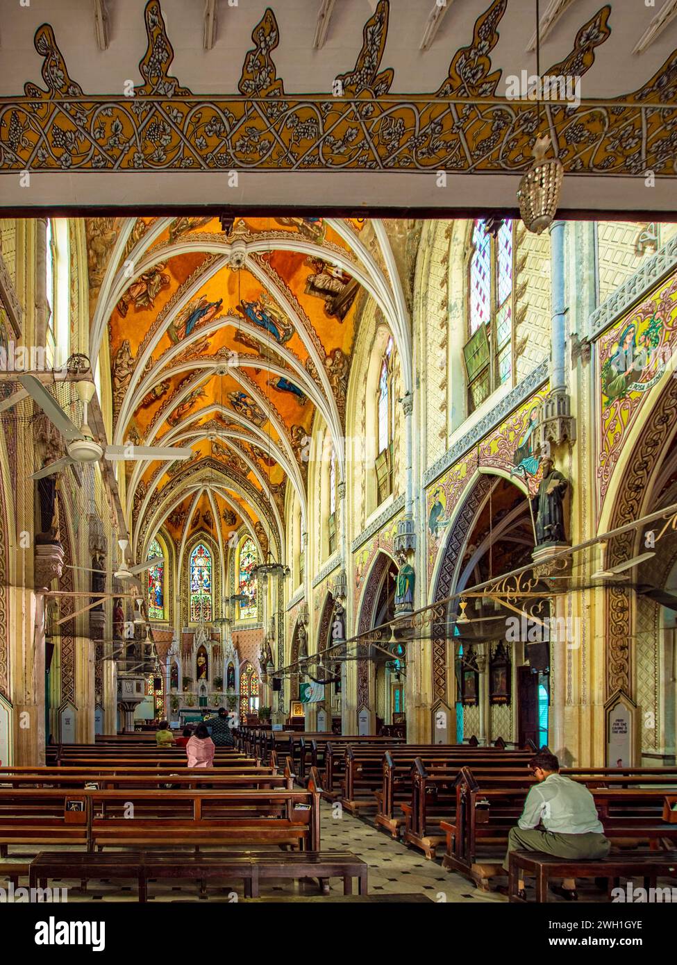 02 01 2024 Vintage Old Cathedral of the Holy Name, Nathalal Parikh Marg ...