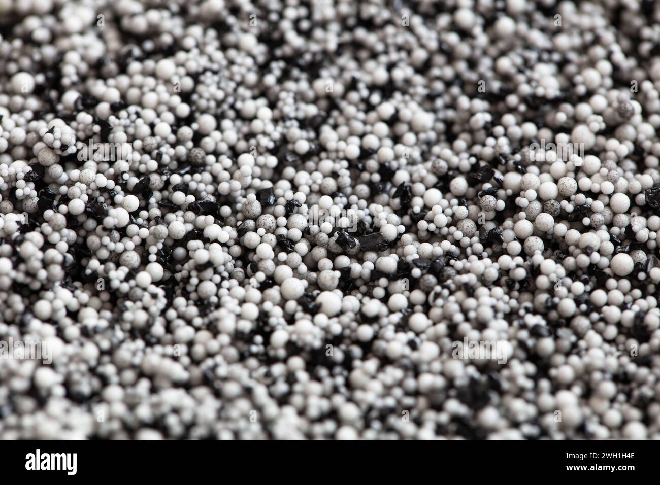 filter loading beads closeup background for design purpose Stock Photo ...