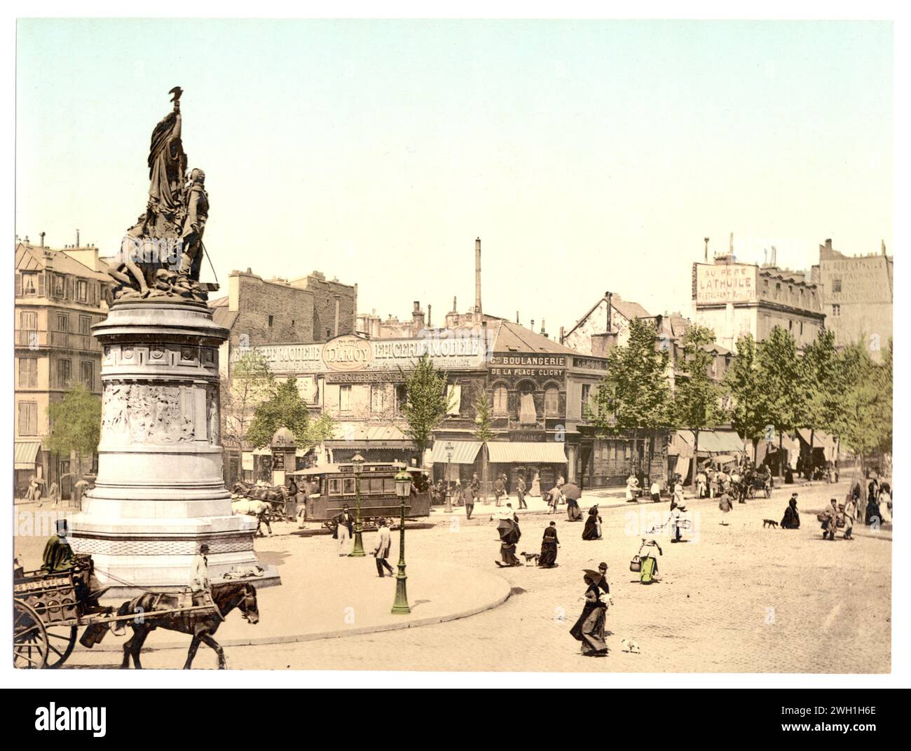 Building crowd paris Cut Out Stock Images & Pictures - Alamy