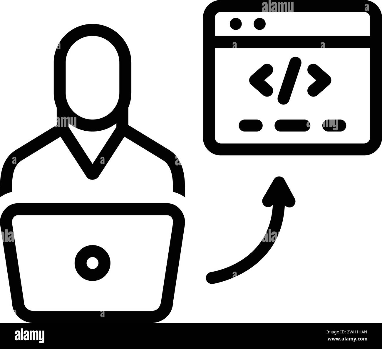 Software programme Stock Vector Images - Alamy