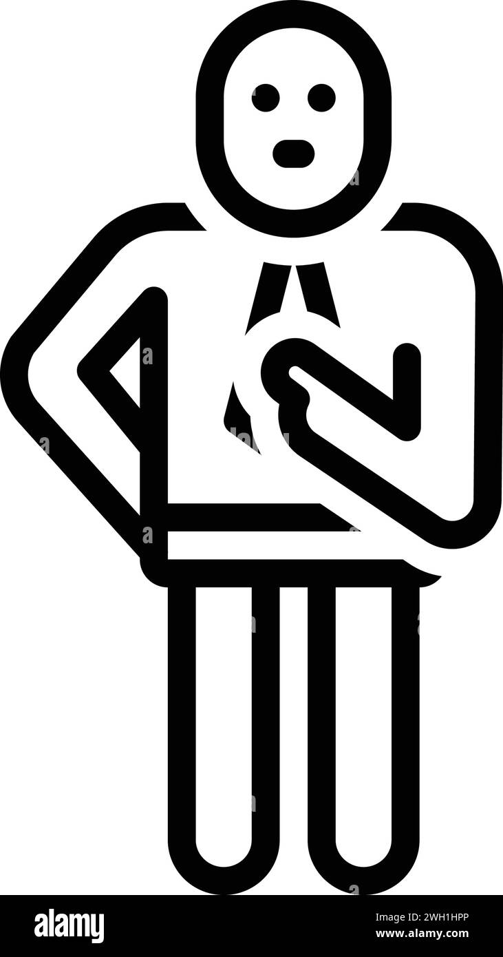 Icon for himself,myself Stock Vector Image & Art - Alamy