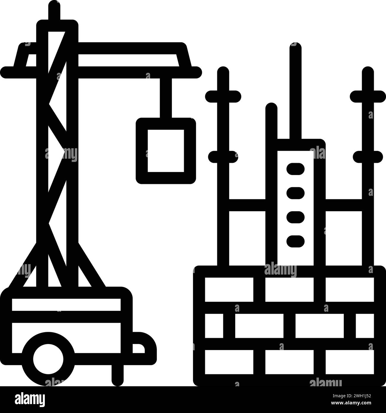 Icon for constructed,build Stock Vector Image & Art - Alamy