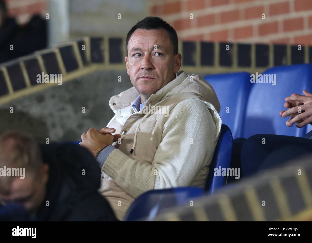John Terry Former Chelsea player watches on. - Chelsea U21 v Leeds ...