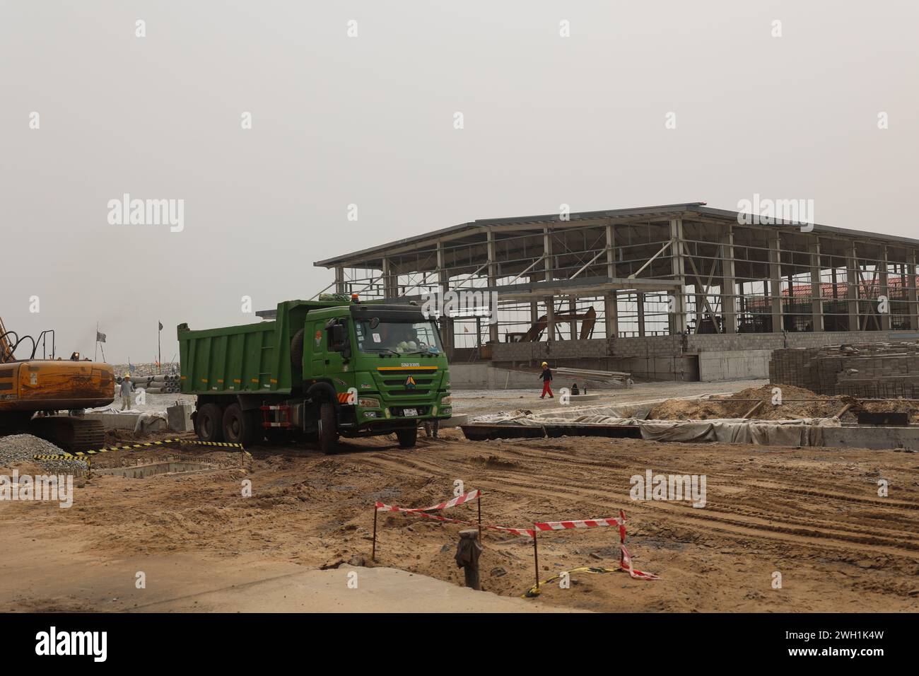 Accra. 6th Feb, 2024. This photo taken on Feb. 6, 2024 shows the ...