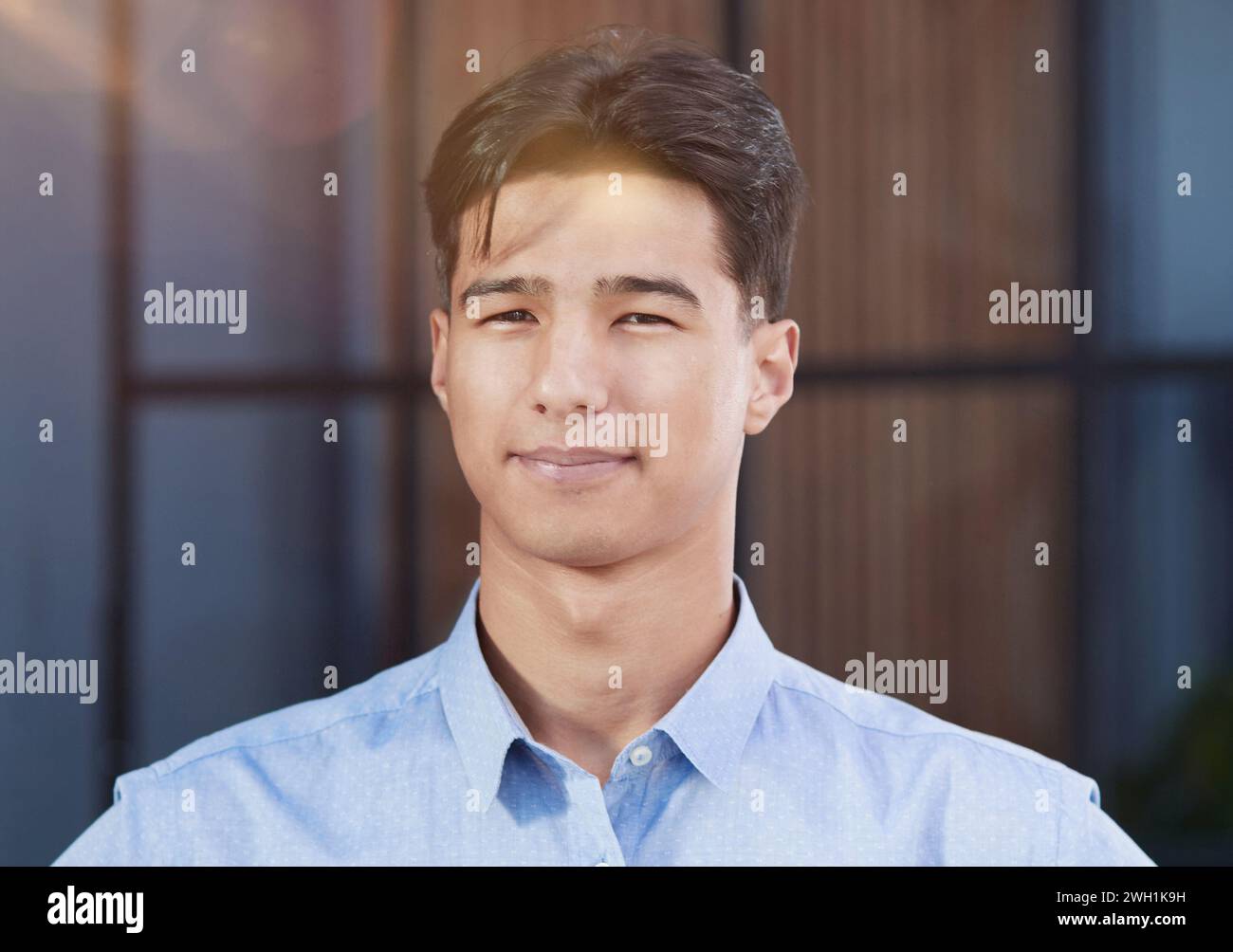 Happy asian businessman boss hi-res stock photography and images - Alamy