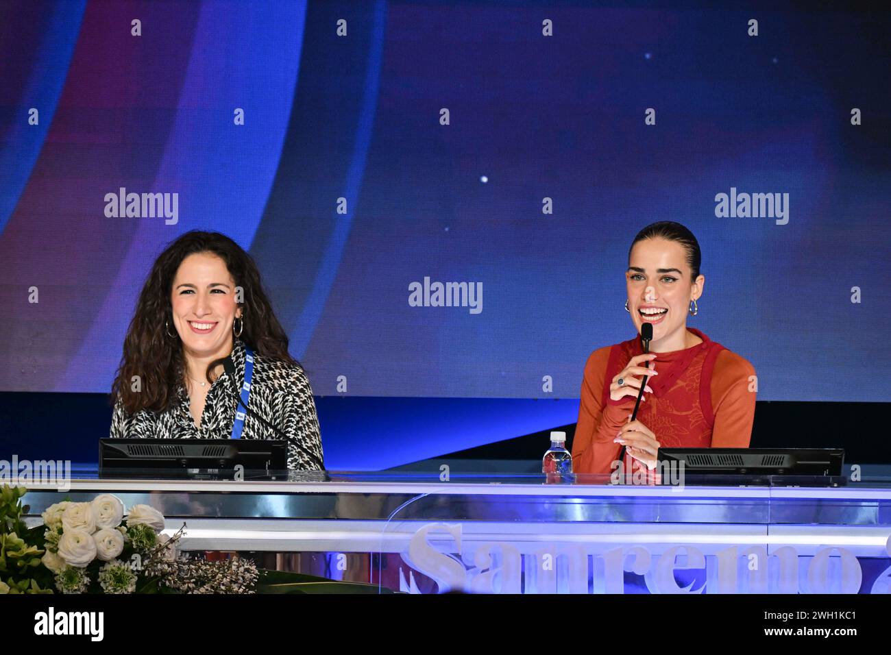 Sanremo, 74th Italian Song Festival. - Second day, Photocall Clara - in ...